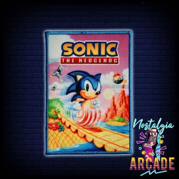 Sonic the Hedgehog SEGA Iron on Printed Patch Gaming Retro | Etsy