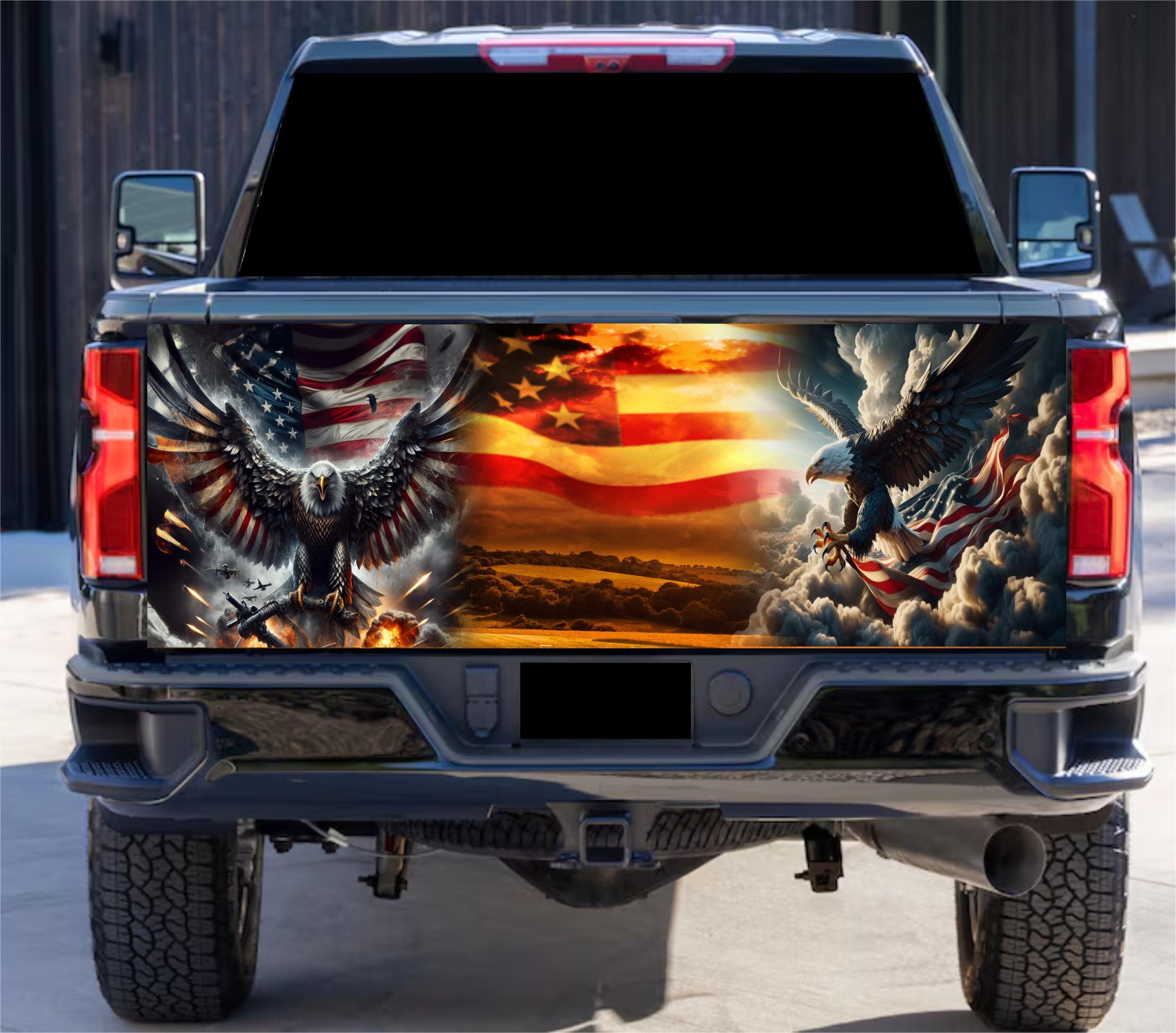 American Gold Custom TAILGATE Wrap - Etsy