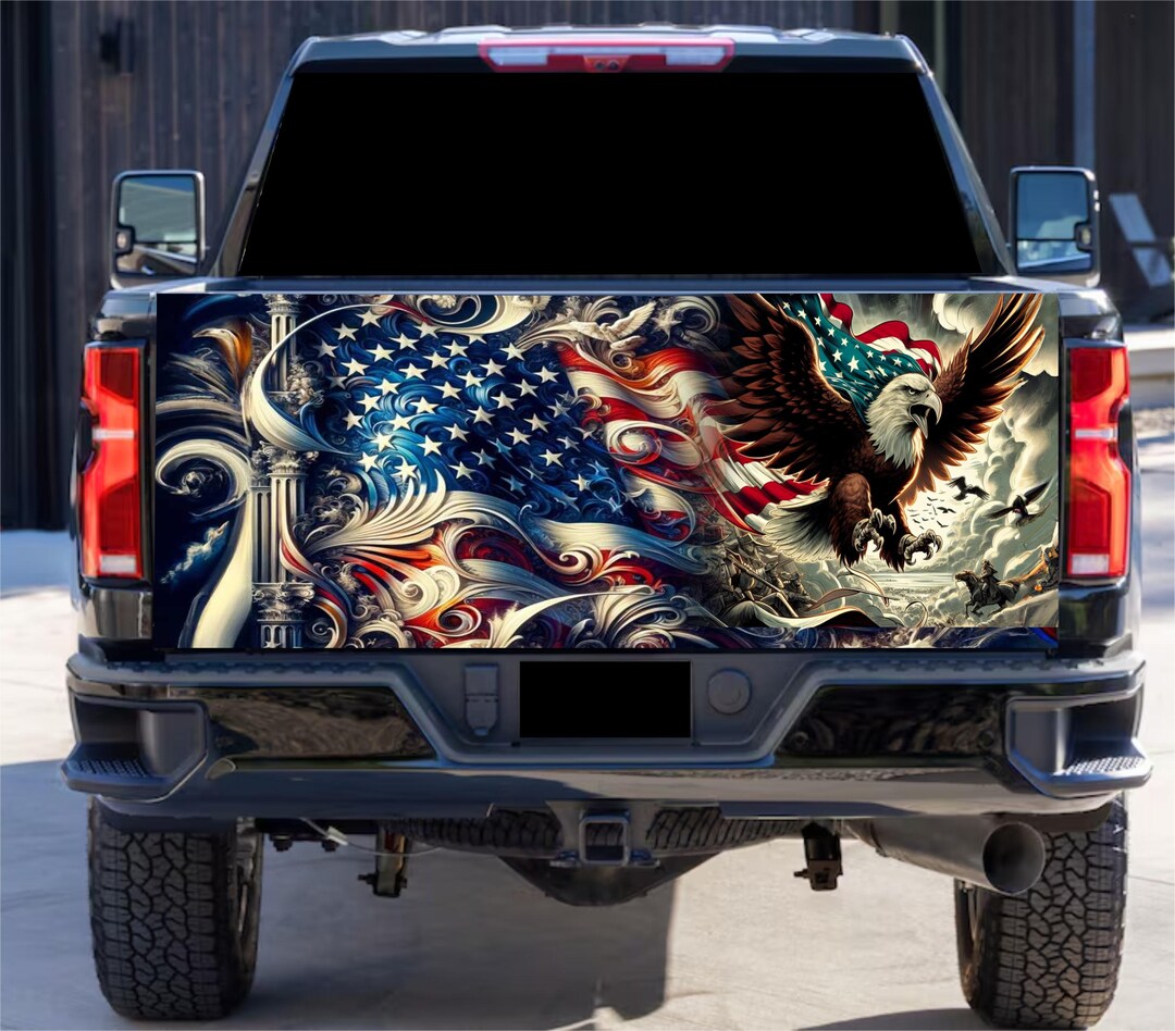 Screaming Eagle Custom TAILGATE Wrap - Etsy