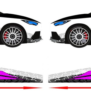 5 Purple Dream Race Car Side Wrap Laminated Print Modified Late Model ...