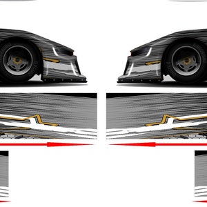 23 Storm Race Car Side Wrap Laminated Print Modified Late Model Super ...