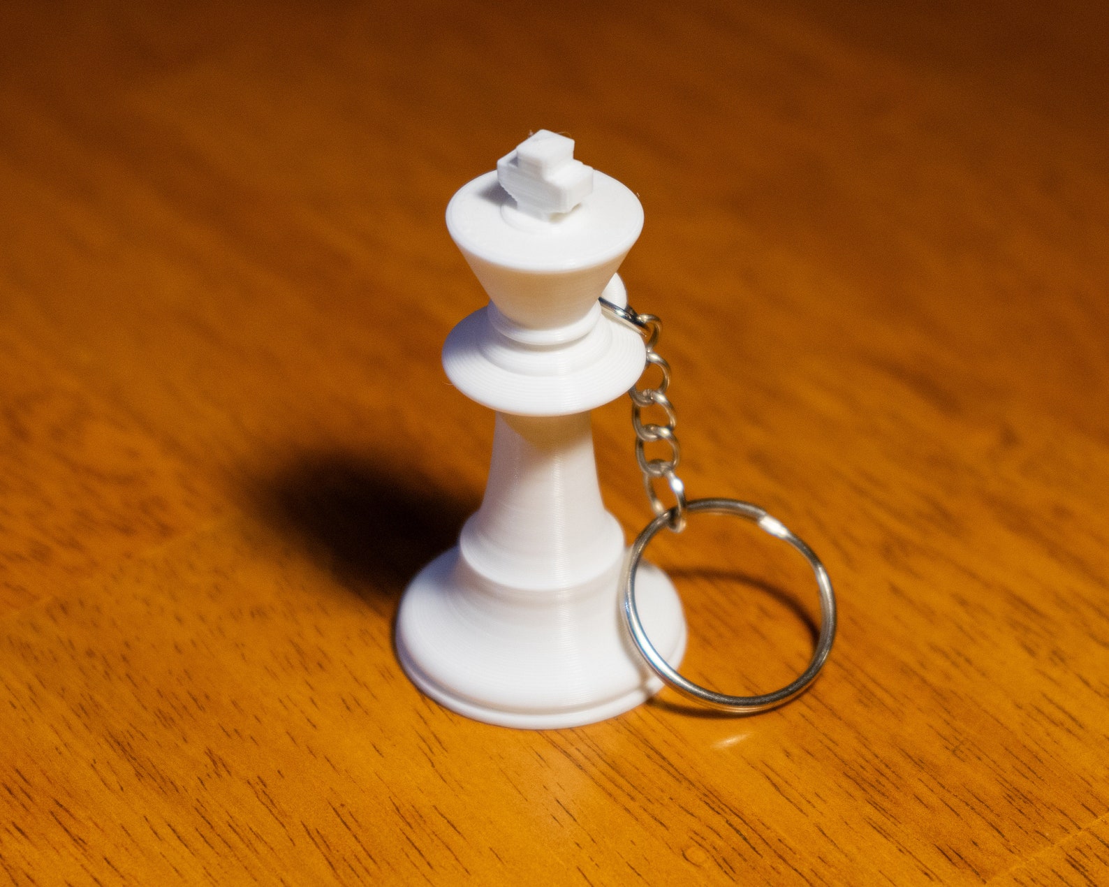 King Chess Piece - Keychain - White or Black - Etsy