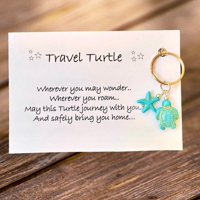 Turtle Keyring - Etsy