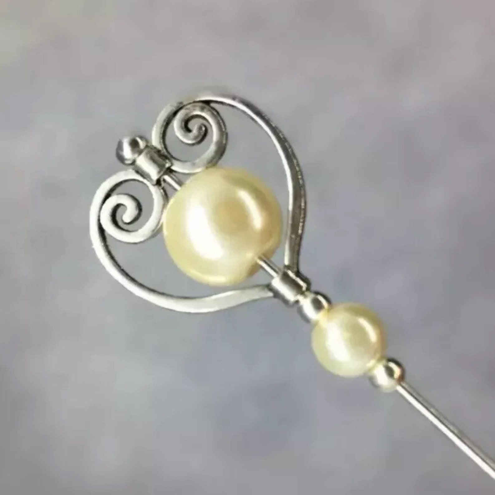 Pearl Hat Pins Elegant Handmade Hat Pins for Women, Vintage Style ...