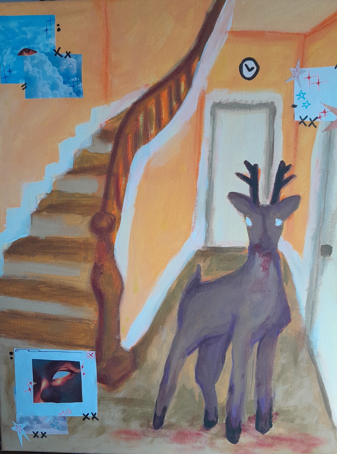 16X20 A Place You Can Never Return Artwork Wall Hanging Acrylic on ...