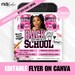 Back to School Bundle Hair Flyer, Hair Bundles Flyer, Frontals and ...
