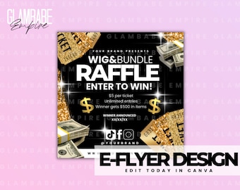 Raffle Giveaway Template - Etsy