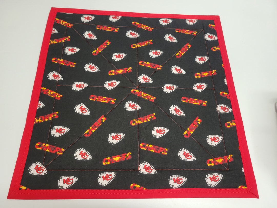 CHIEFS TABLE TOPPERS 18 X 18 Inches - Etsy