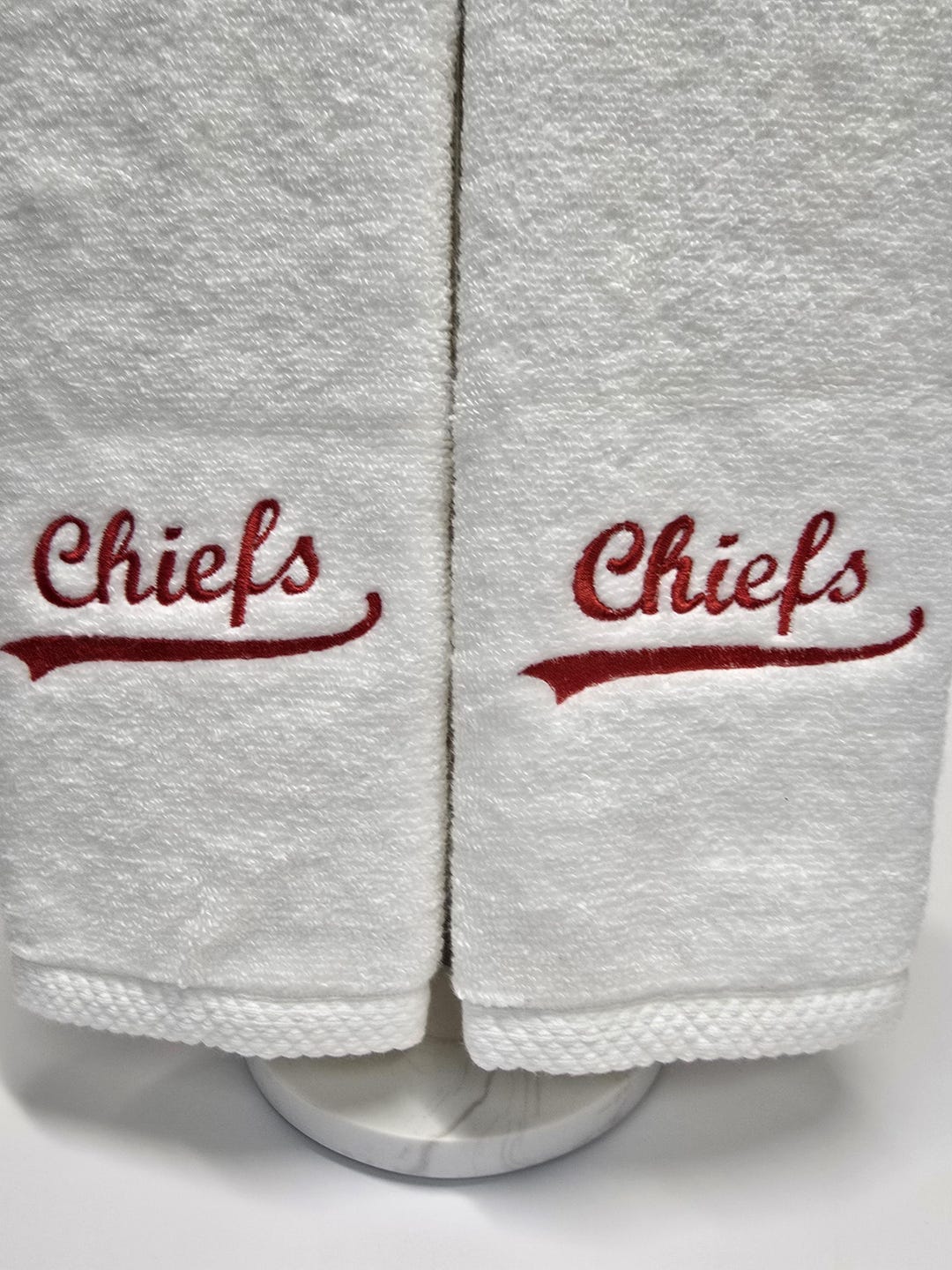 Kansas City Chiefs Embroidered Hand Towels Set of 2 - Etsy
