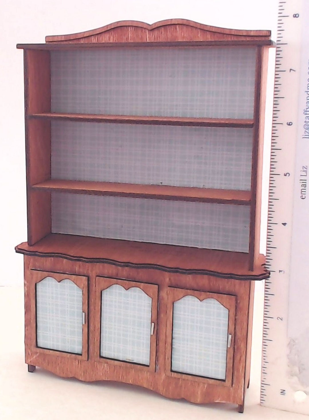 2th Scale Laser Cut Dollhouse Hutch - Perfect for DIY Enthusiasts ...