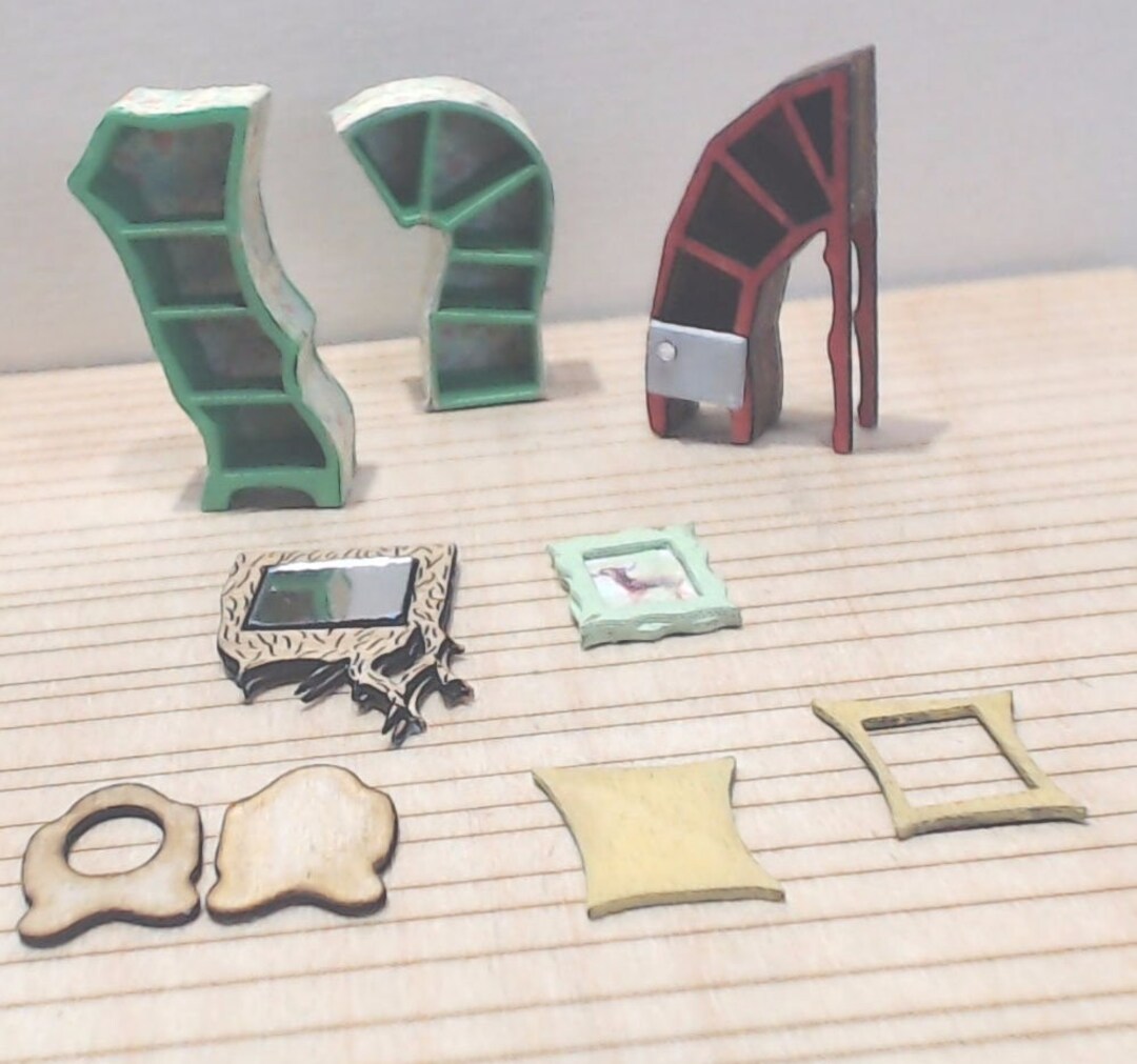 Quarter Scale Whimsical Wonky Furniture Kits, - Etsy