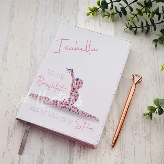 Personalised Back to School Gymnastics Notebook Gymnastics - Etsy