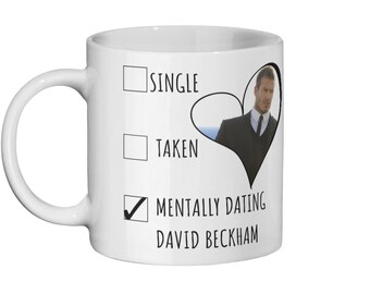 David Beckham Mug | Etsy