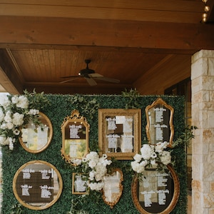 Wedding Table Seating Chart - Etsy