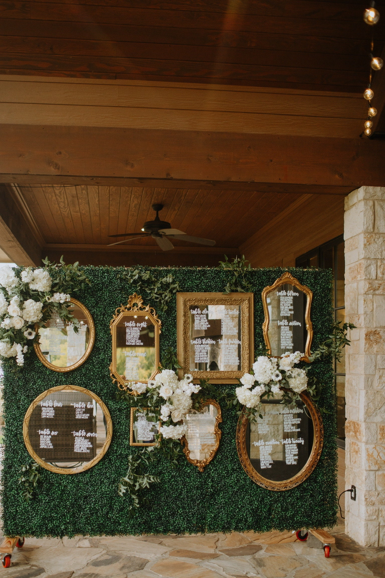 Wedding Table Seating Chart - Etsy