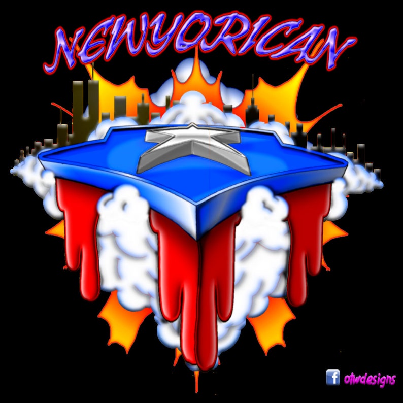 Newyorican T-shirt Design (PNG File) - Etsy