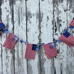 Flag Bunting Garland/ Patriotic Americana - Etsy