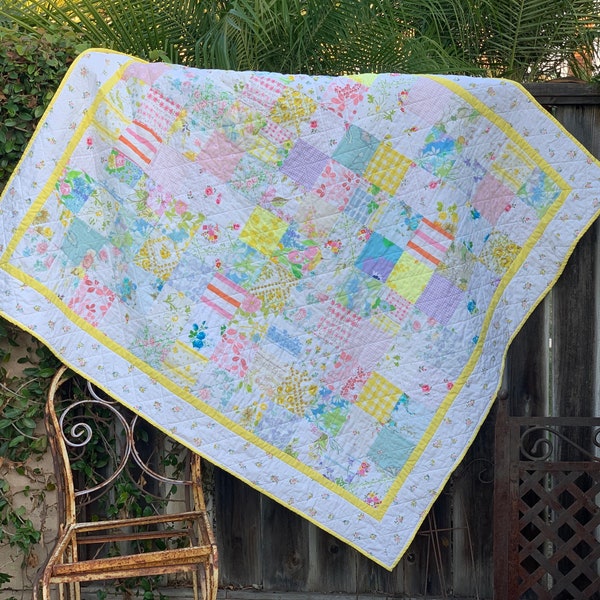 Pastel Quilt - Etsy