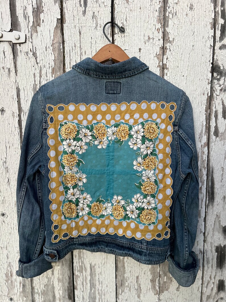 Upcycled Reworked Denim/ Jean Jacket - Etsy
