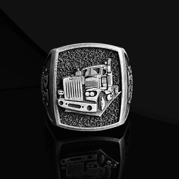 Truck Driver Ring - Etsy