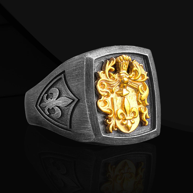 Custom Signet Ring - Etsy