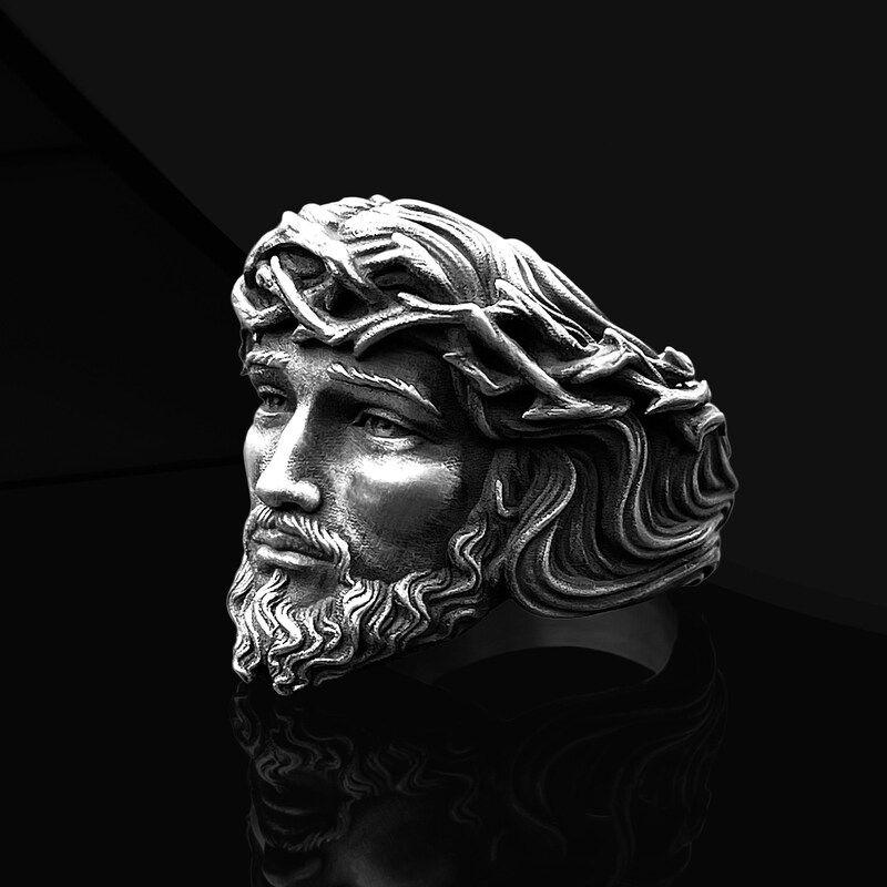 Jesus Ring - Etsy