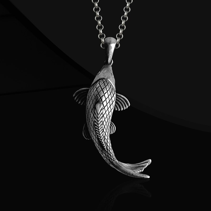 Koi Fish Necklace - Etsy