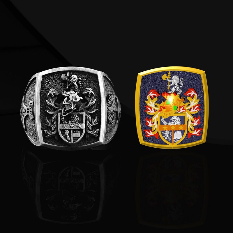 Clan Crest Ring - Etsy