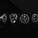 Oxidized Sterling Silver Skull Ring: Screaming Girl Memento Mori - Etsy