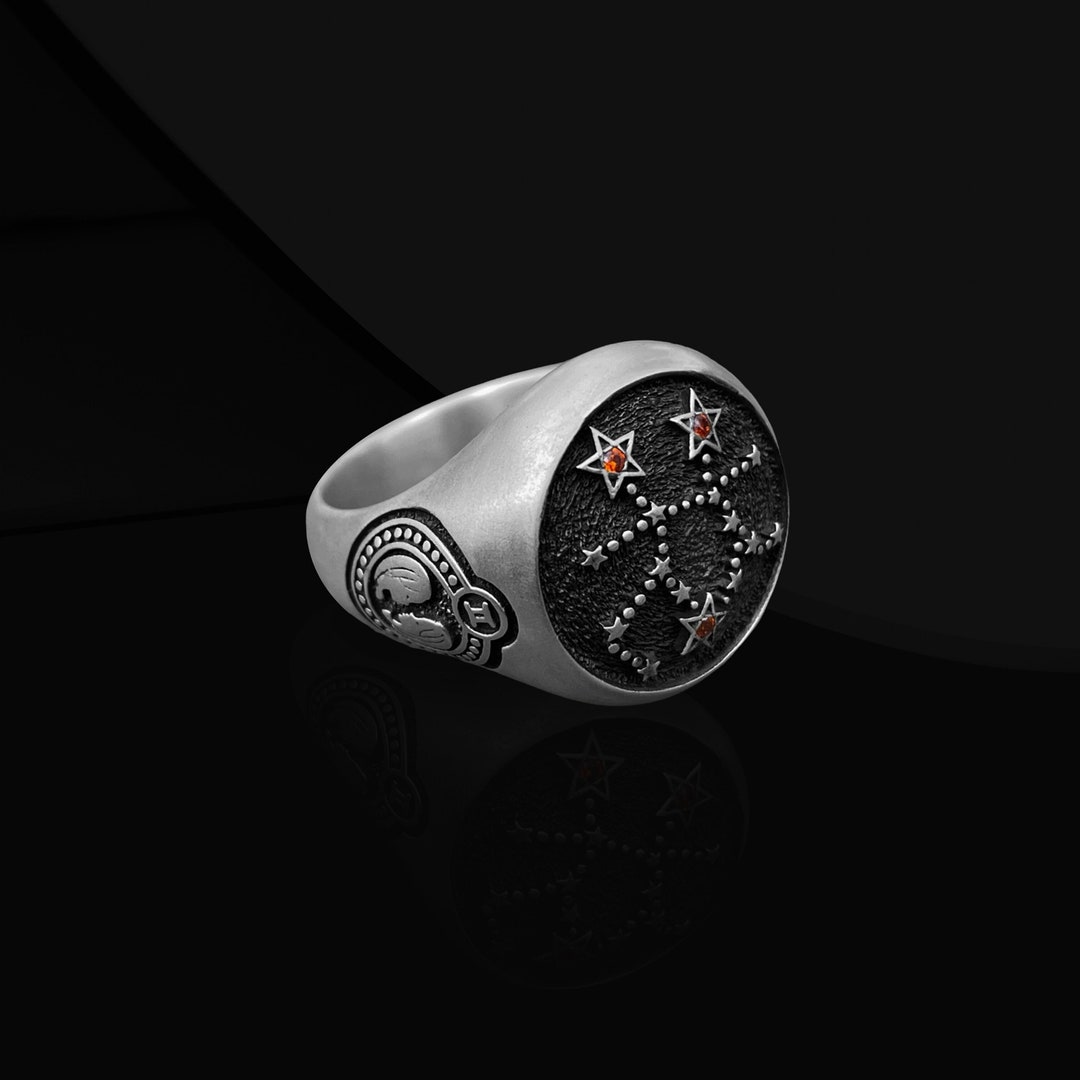 Gemini Zodiac Constellation Ring for Her, Gemini Constellation Rings ...