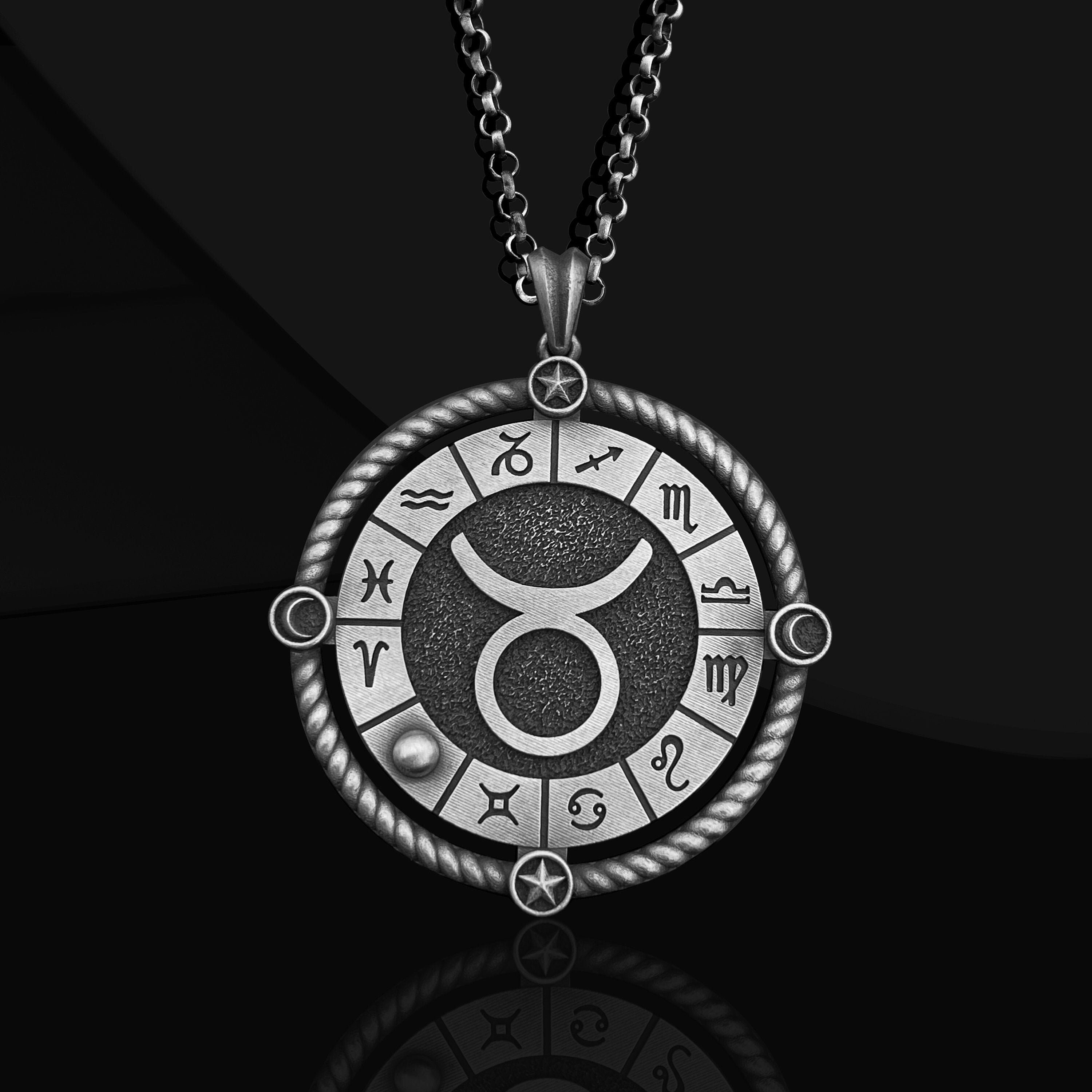 Taurus zodiac sign pendant 60 photos - Astrologytoyou.com