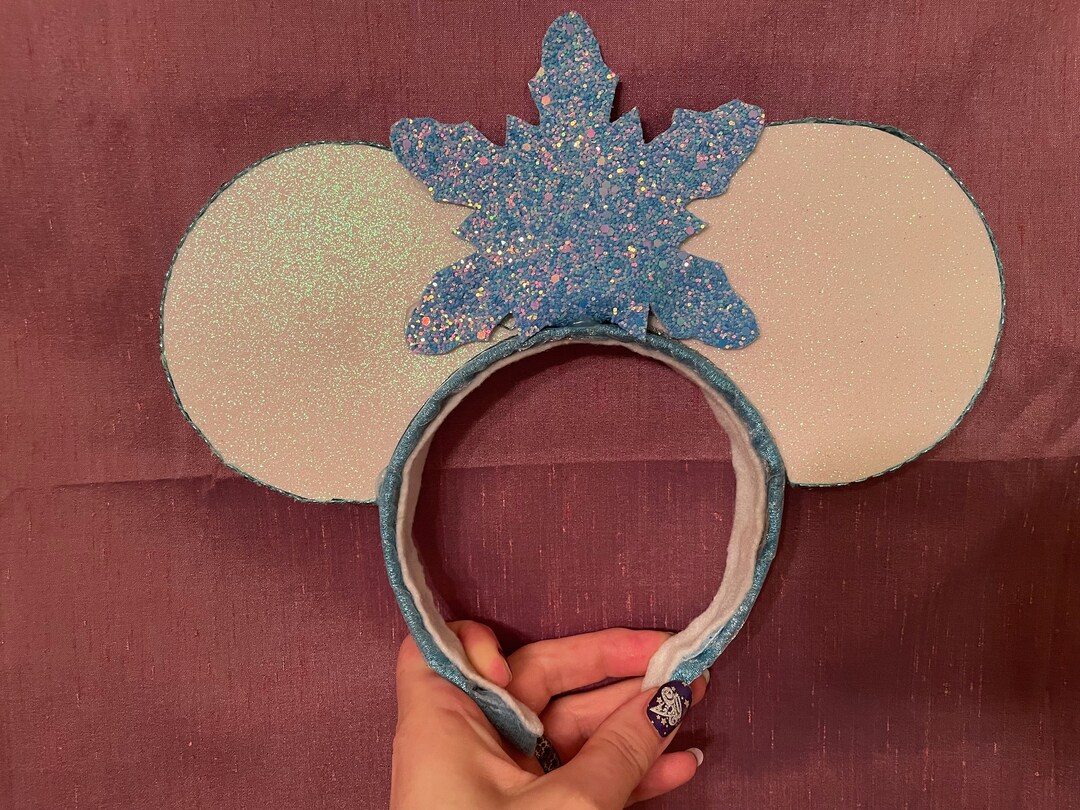 Ice Queen Ears | Mouse Ears | Disney Ears | Minnie Ears - Etsy