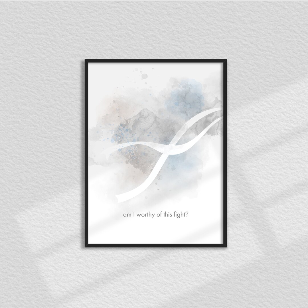 Street Fighter Ryu Quote Poster Watercolour Art Print | FGC Art ...