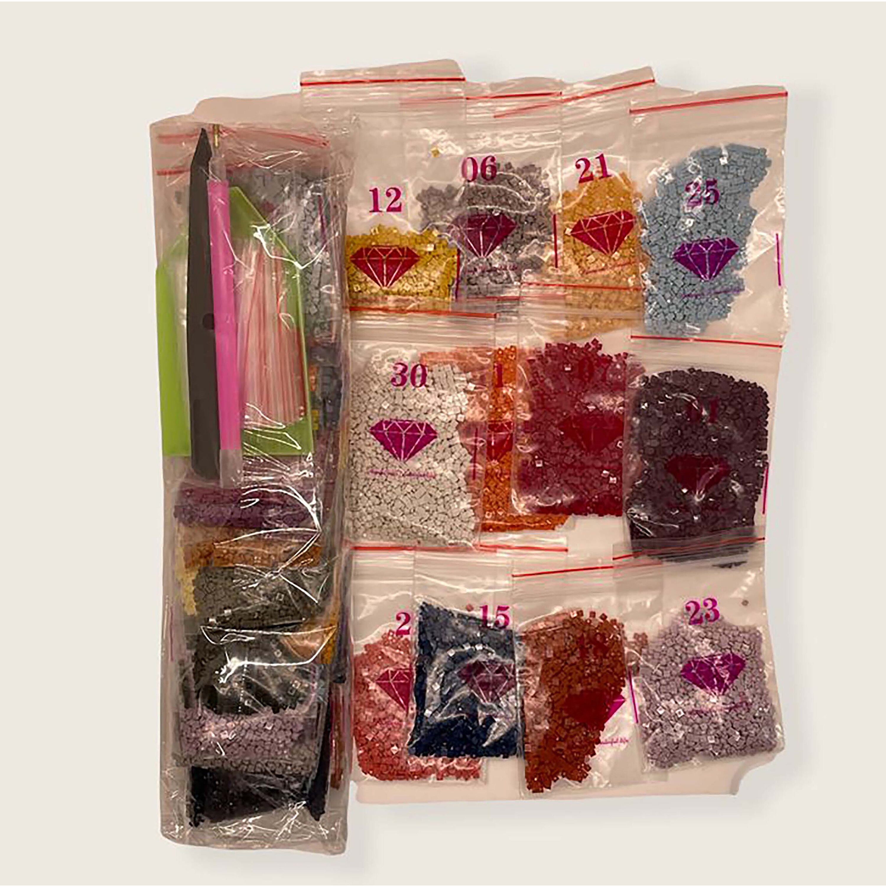 Diamond Art, Painting With Diamonds, Kids and Adults, Multiple Sizes ...