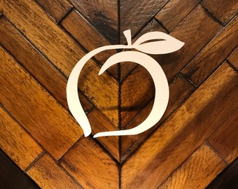 Peach Decal - Etsy