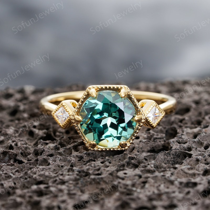 Crystal Wedding Ring - Etsy