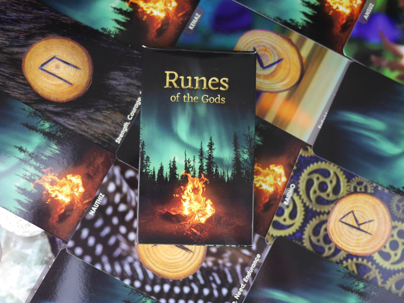 Runes of the Gods Oracle Cards fortune Telling Divination - Etsy UK