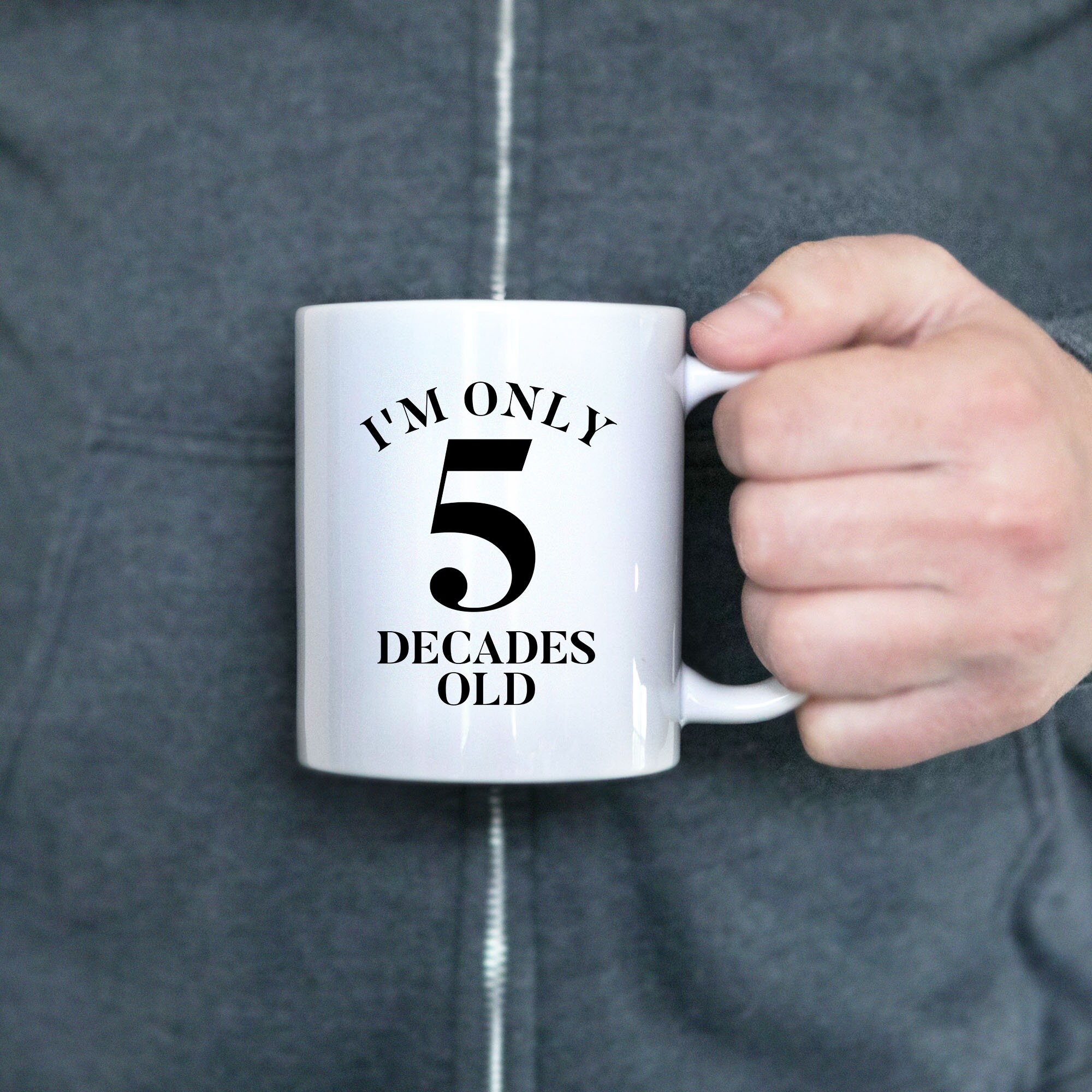 I'm Only 5 Decades Old, Milestone Birthday, Gift for Her & Him, 60th ...