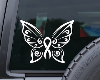 F Cancer Decal Sticker, Vinyl Car Decal Sticker - Etsy