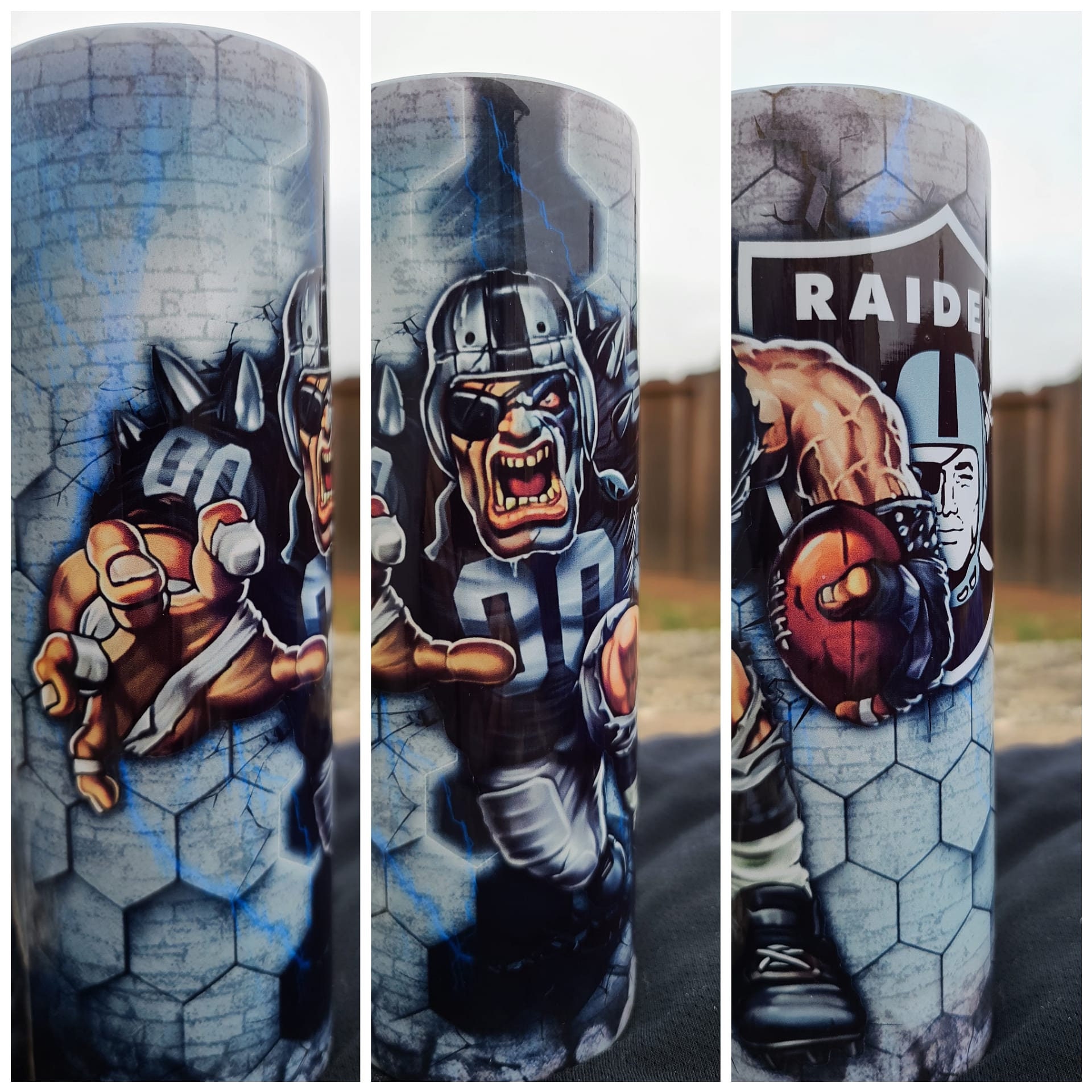 Raiders 20 Oz Sublimation Tumbler - Etsy