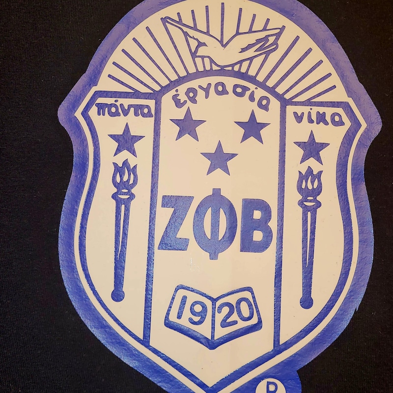 Zeta Phi Beta Shield - Etsy