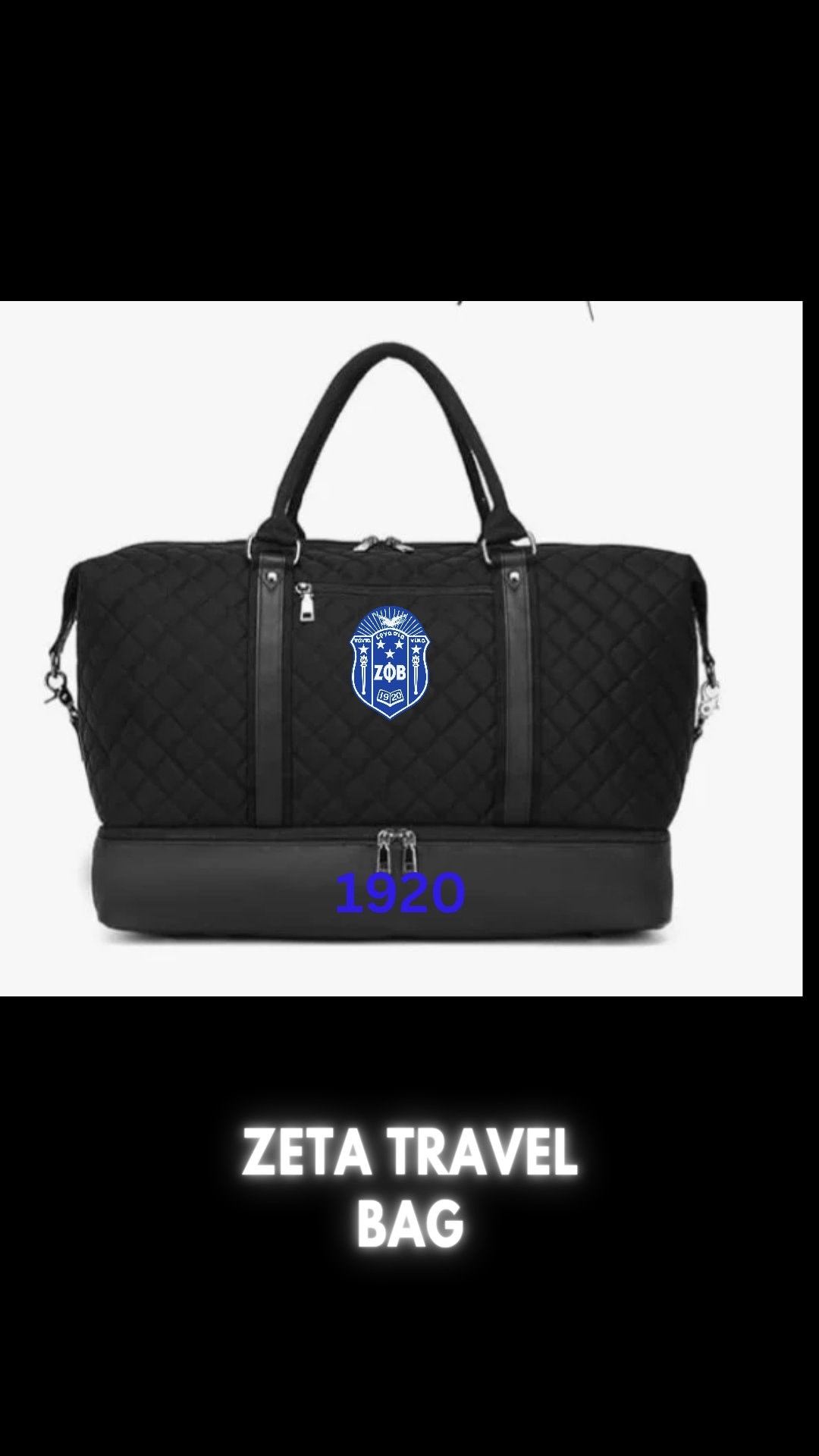 Zeta Travel Bag - Etsy