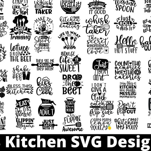 Funny Kitchen Svg Bundle Funny Kitchen Svg Cooking Svg - Etsy Canada