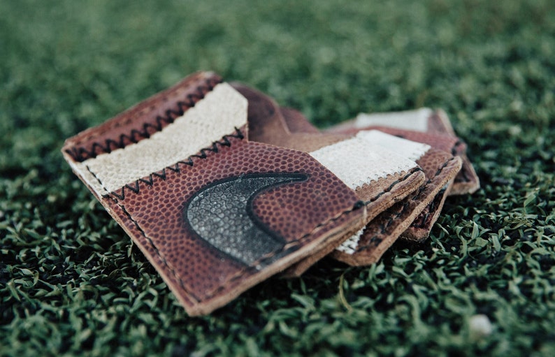 Handmade Custom Football Wallet - Etsy