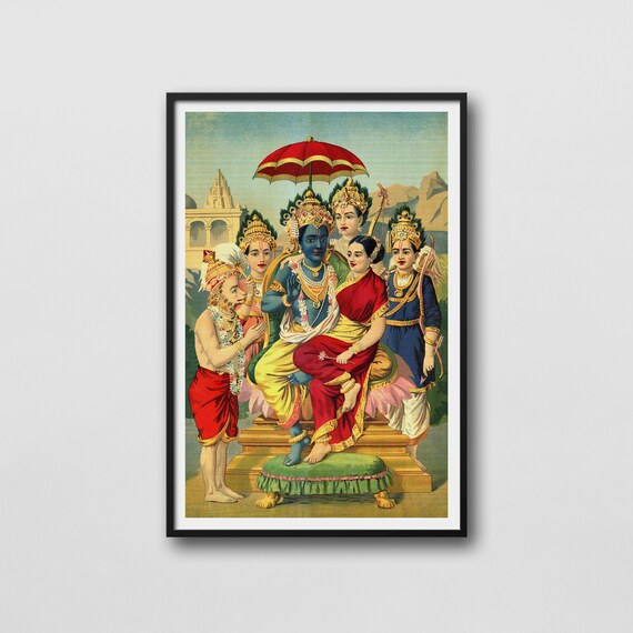 Raja Ravi Varma Ramayana Paintings