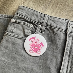 Teddy Bear CUSTOM Sorority Button - Etsy