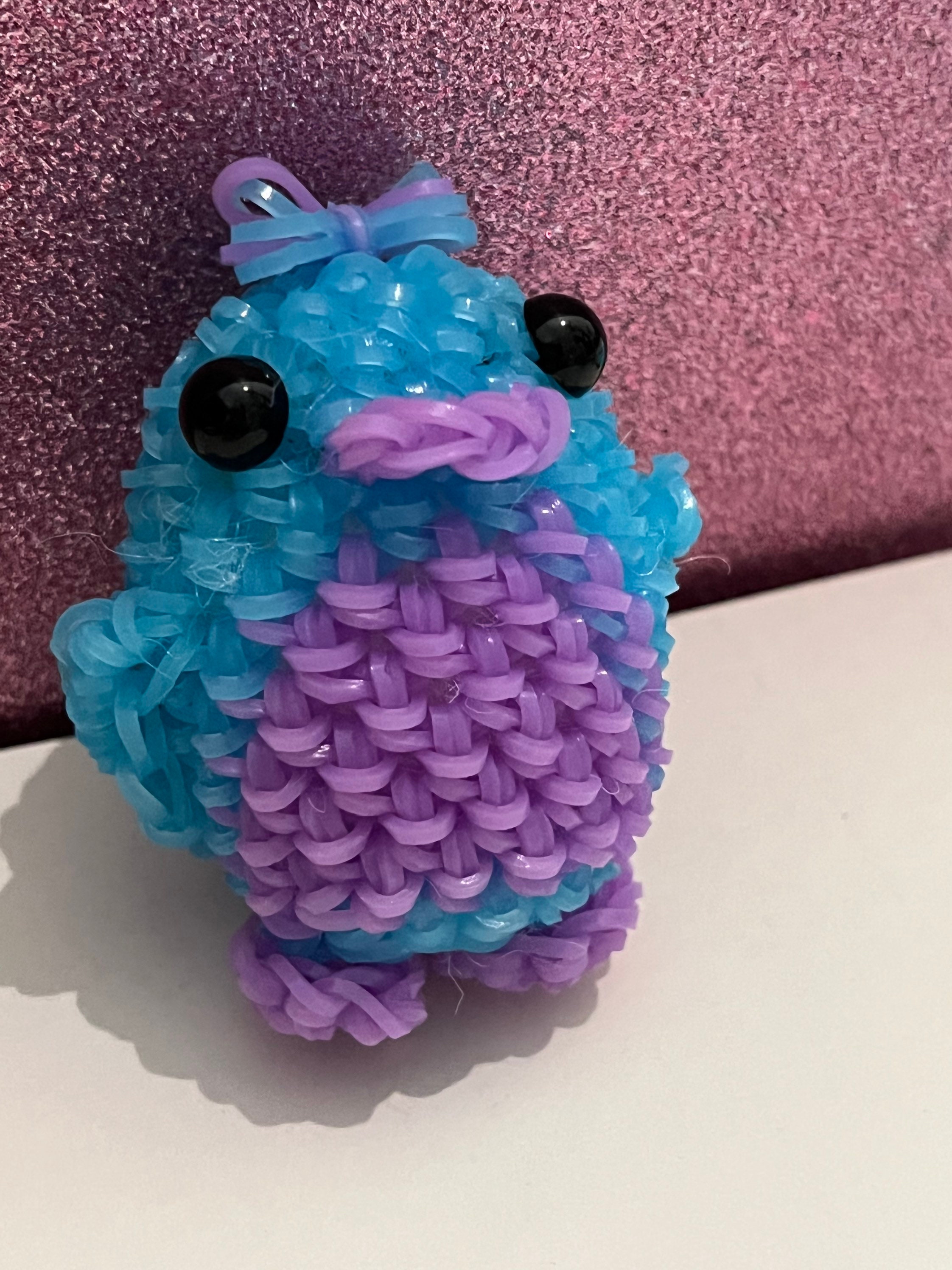 Rainbow Loom Loomigurumi Mini Penguin - Etsy