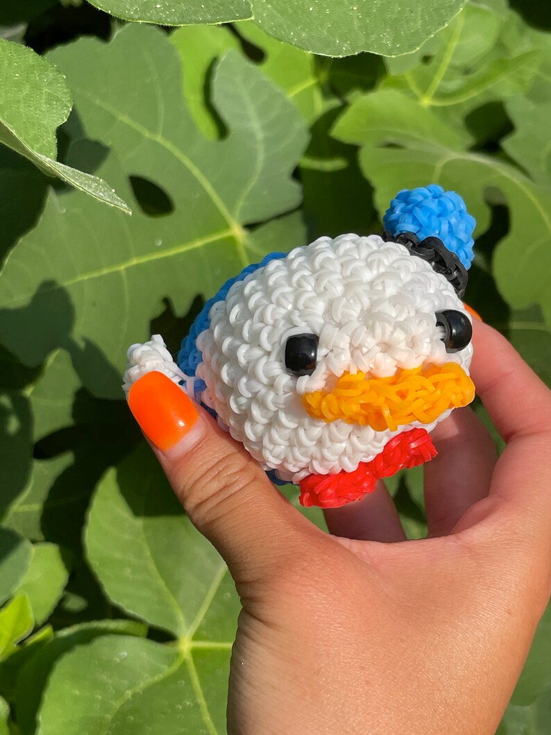 Donald and Daisy Duck TSUM TSUM Rainbow Loom SET - Etsy