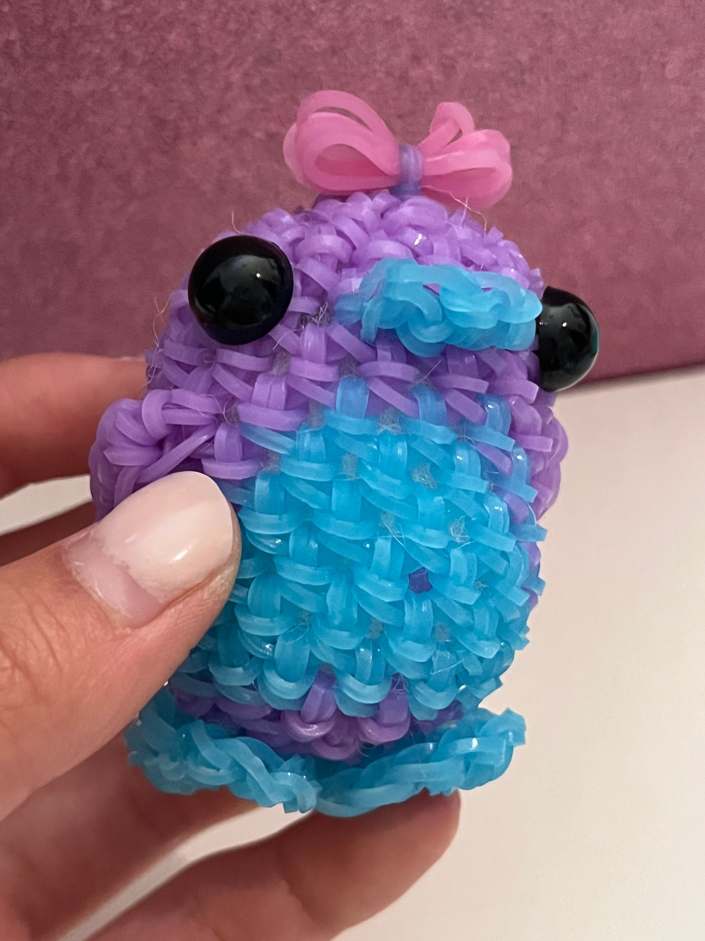 Rainbow Loom Loomigurumi Mini Penguin - Etsy