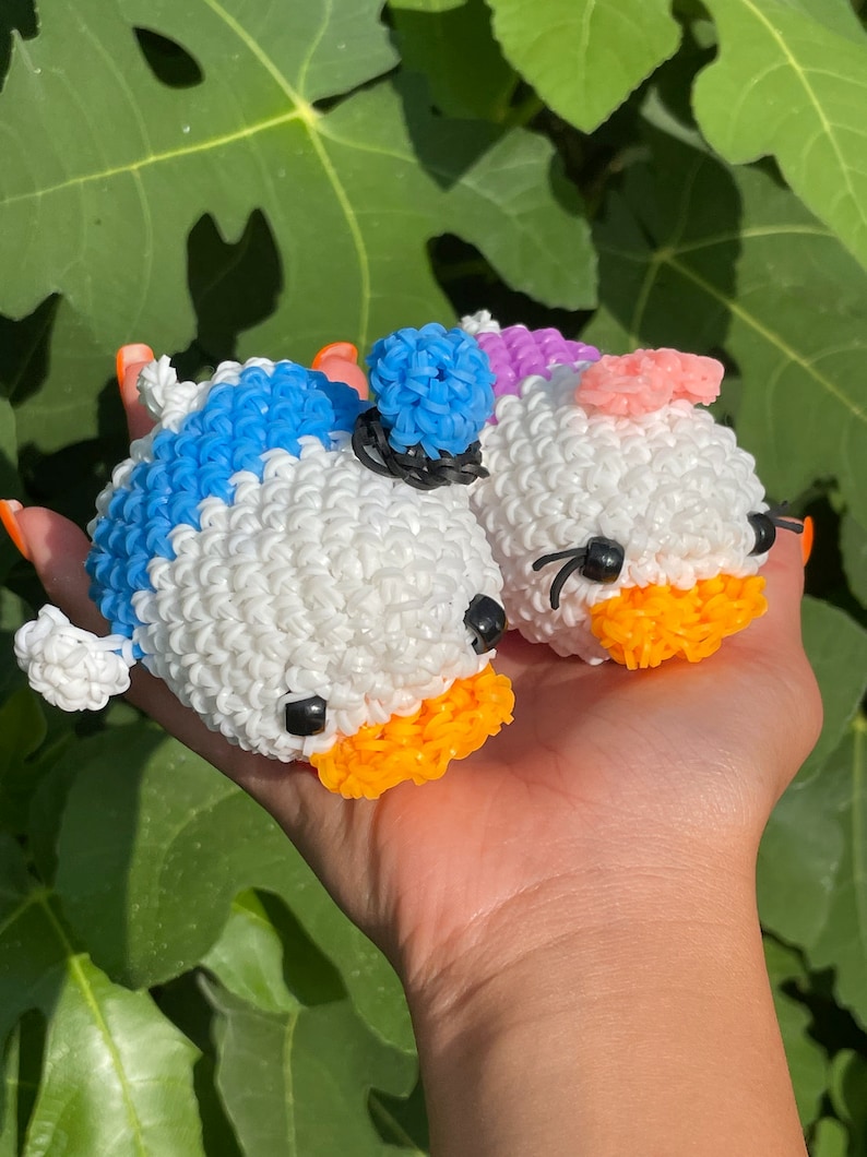 Donald and Daisy Duck TSUM TSUM Rainbow Loom SET - Etsy